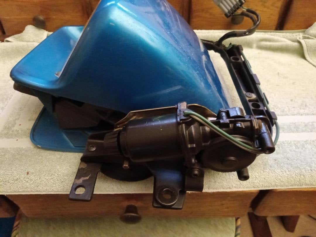 Replacing C4 Head Light Motor Etc. | Grumpys Performance Garage