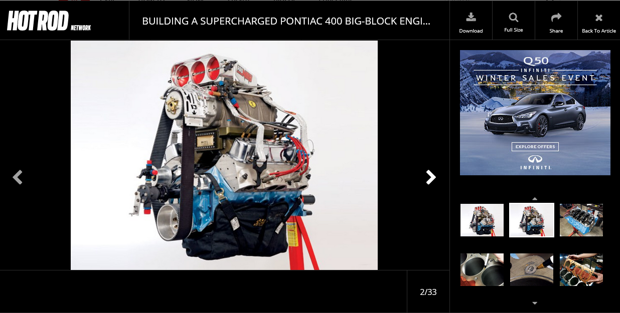 Building A Supercharged Pontiac 400 Big-Block Engine – Crazy! | Grumpys ...